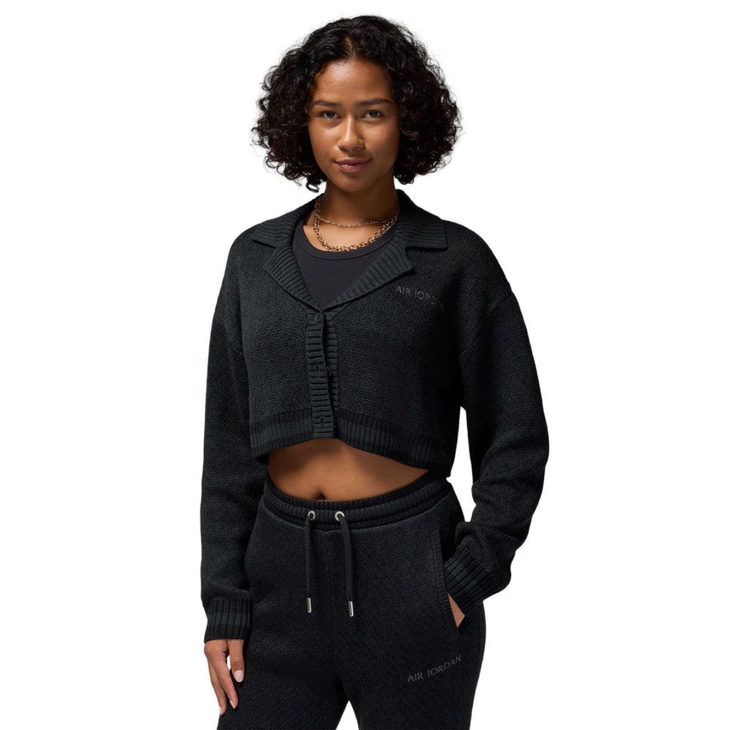 Cardigan Mujer Air Jordan tejido Knit Negro – LACES STORE